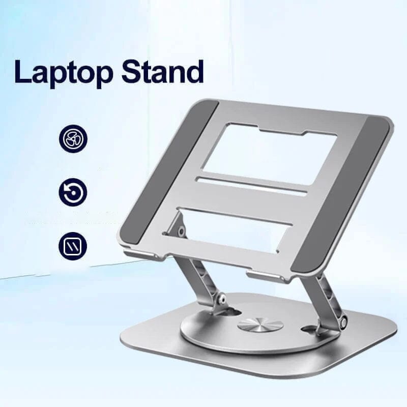SpinStand™ – 360° Drehbarer Laptop-/Tablet-Ständer – Venzani Berlin